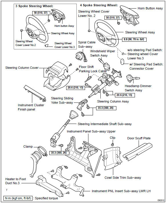 Toyota Camry Steering Column Steering Column toyota-camry-steering-column-steering-column